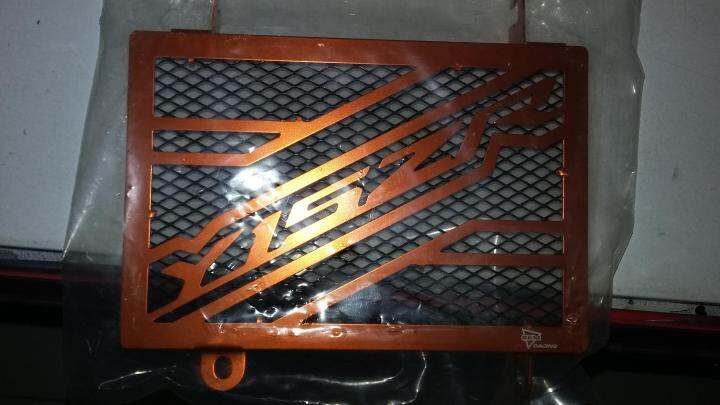 YAMAHA SNIPER 150 MXi RADIATOR COVER - ORANGE (OKIMURA) | Lazada PH