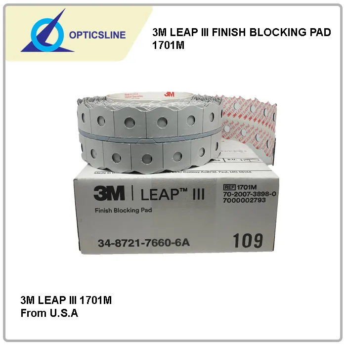 3M Leap III Finish Blocking Optical Lens Edging Pads, Type 1701M | Lazada