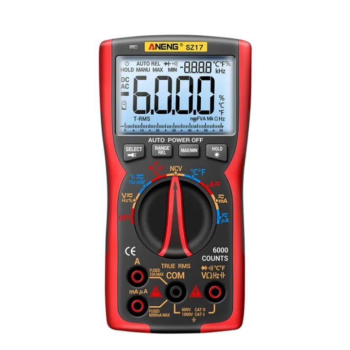 ANENG SZ17 DIY Transistor Capacitor NCV Detector Lcr Meter Digital ...