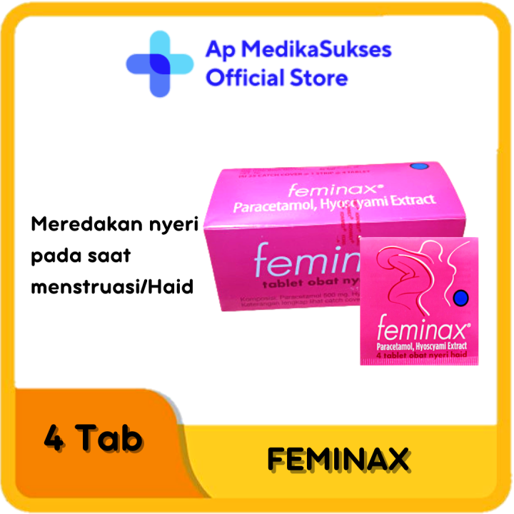 Feminax 4 Tablet | Lazada Indonesia