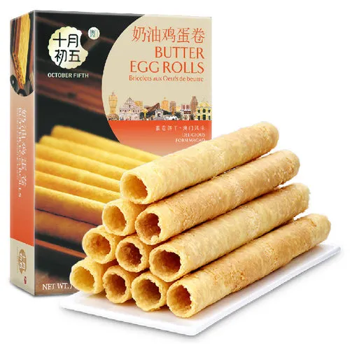 Macau October Fifth Butter Egg Rolls 150g ( 5 packs ) | Lazada PH