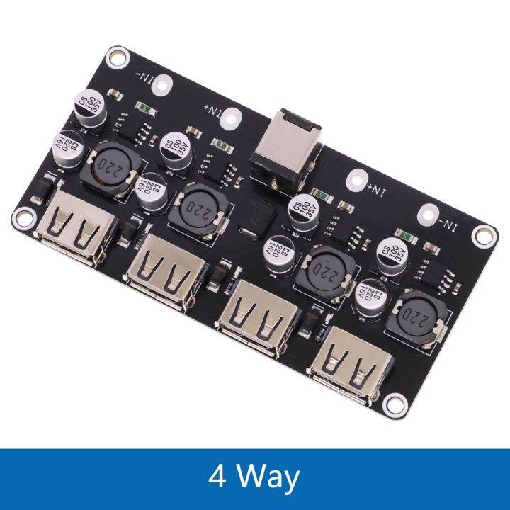 KC24 QC3.0 1 2 4 Way DC-DC Buck Converter Charging Step Down Module 6 ...
