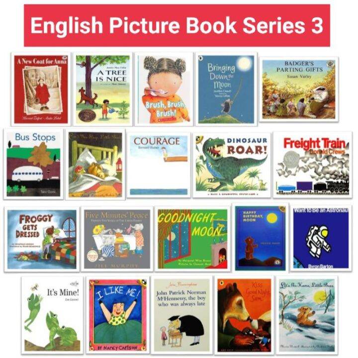 English Picture Book Series 2 / 英语胶装绘本 | Lazada