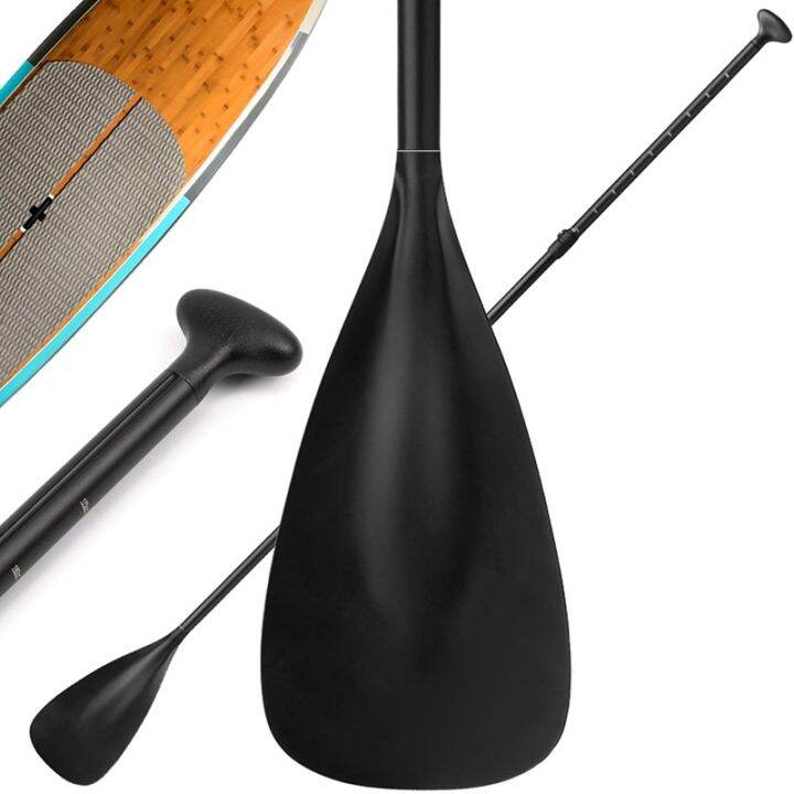 Adjustable Stand Up Paddle Board Paddle with Unique Lock Design Floating Alloy Shaft Paddleboard ...