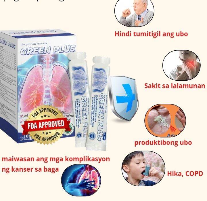 Green Plus-Improve the ability to protect the lungs and strengthen the ...