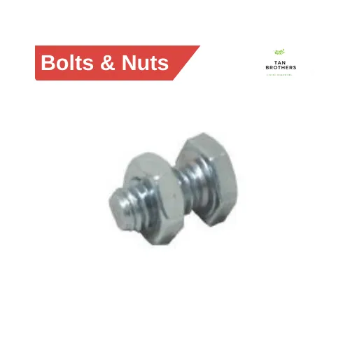 Skru Rak Besi Lubang (M8 x 16mm) Screw Bolts and Nuts for Slotted Angle ...