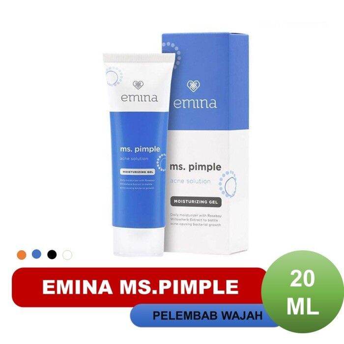 Emina Ms. Pimple Acne Solution Moisturizing Gel [20 mL] | Lazada Indonesia