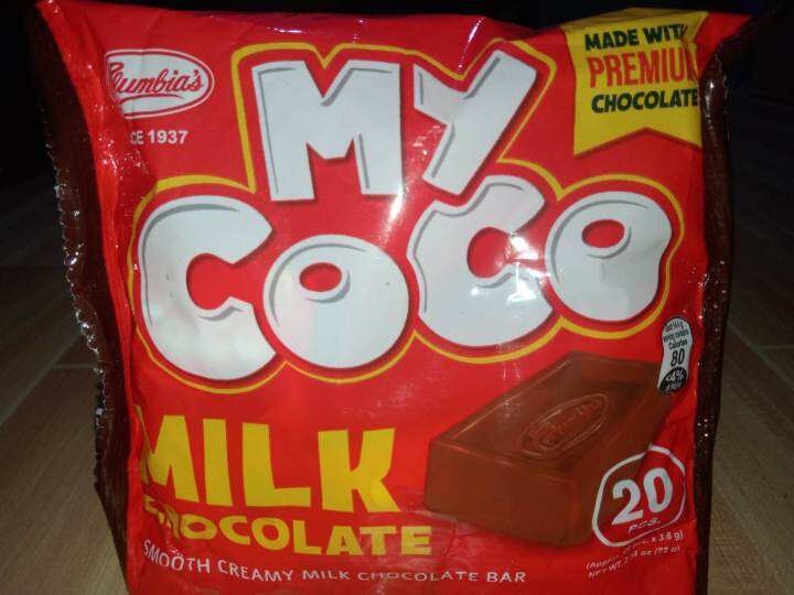 My Coco Milk Chocolate 20 pcs 72g | Lazada PH