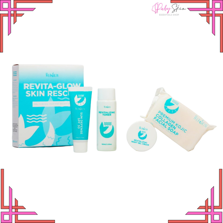HerSkin RevitaGlow Skin Rescue Kit Her Skin Revita-glow by Kath ...