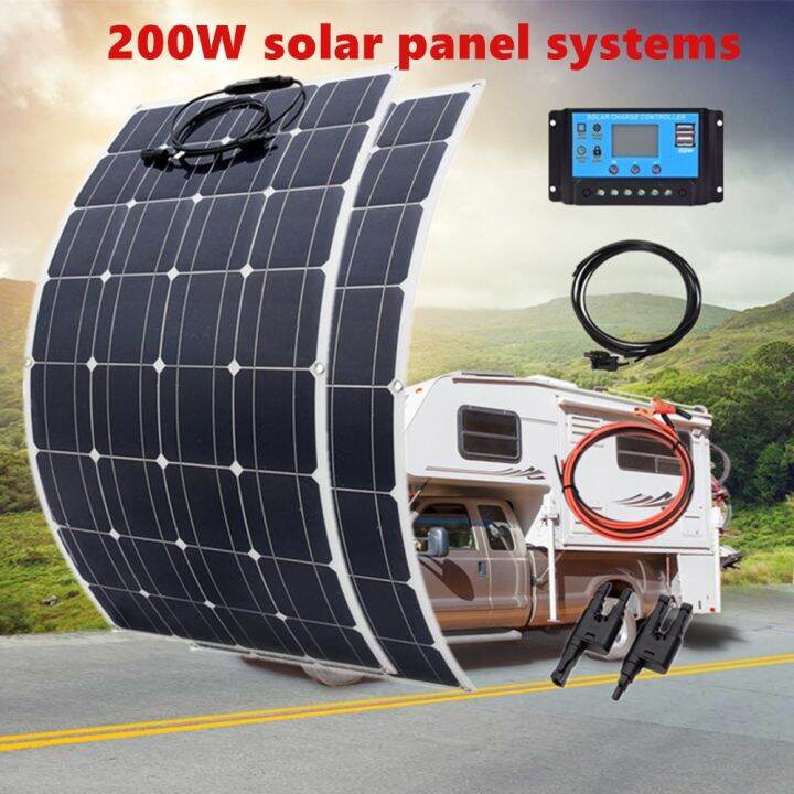 Flexible Solar Panels Car Roof Flexible Solar Panels Rv Roof - 200w ...