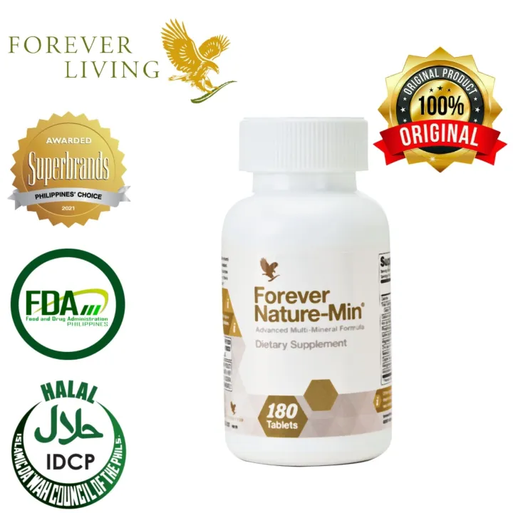 100% AUTHENTIC FOREVER NATURE-MIN MINERAL FOOD SUPPLEMENT | Lazada PH