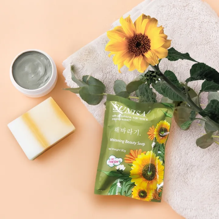Sunisa Sunflower Whitening Soap | Lazada PH