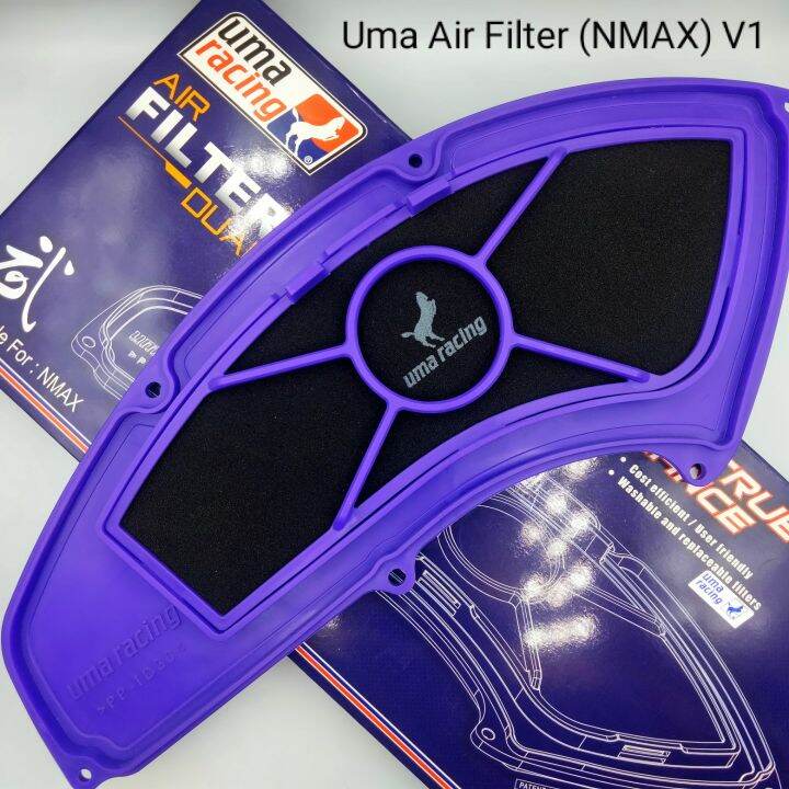 UMA RACING AIR FILTER FOR NMAX V1/AEROX V1/MIO M3 | Lazada PH