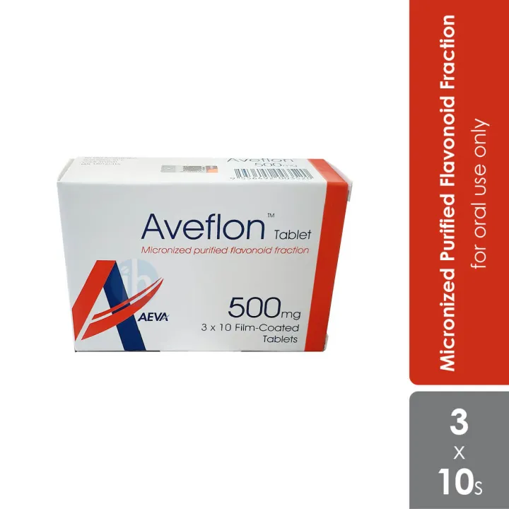Aveflon Tablet 500mg 30s | Ubat Buasir | same as daflon acute ...