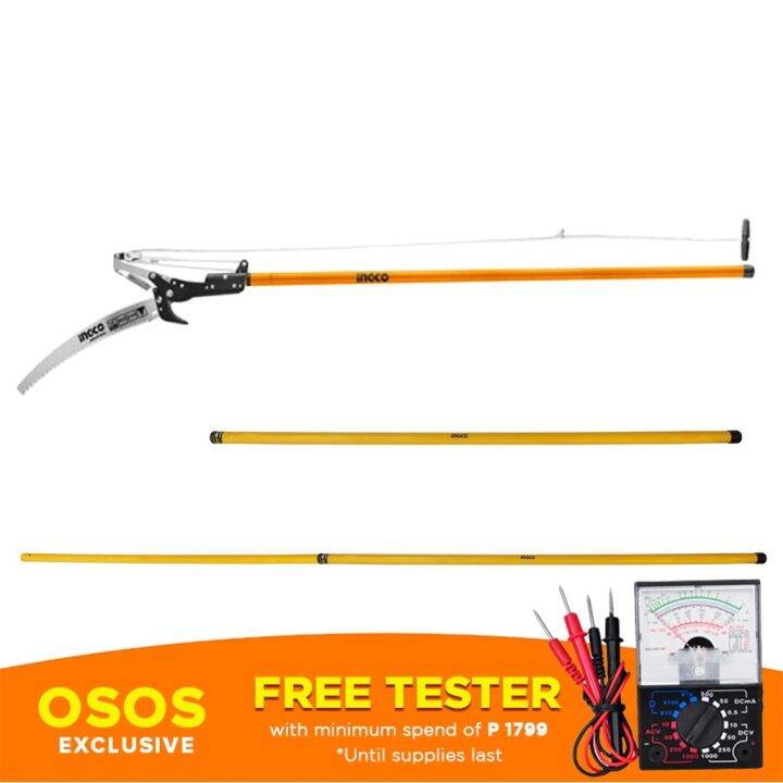 flowerdancing INGCO Original Extendable Pole Saw Tree Grass Cutter ...