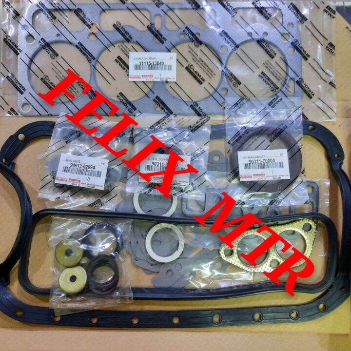 PAKING SET FULL SET PAKING DEKSEL SET TOYOTA KIJANG 5K KF40 | Lazada Indonesia