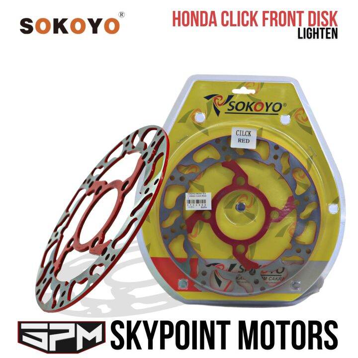 Front Disc for Honda Click 125i V1/Beat SOKOYO P0167 (9702-398) | Lazada PH