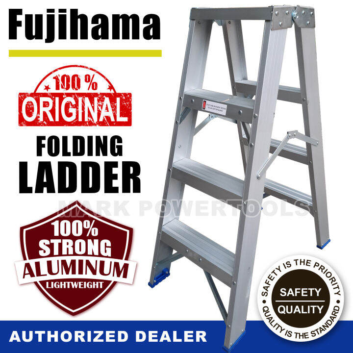 FUJIHAMA Aluminum Ladder 2x4 steps | Lazada PH
