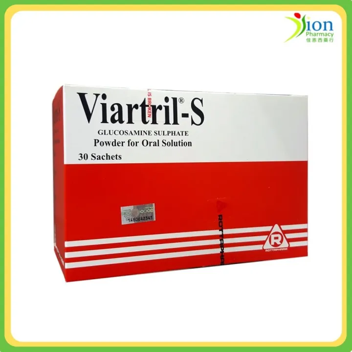 [ORIGINAL] VIARTRIL-S 1500MG SACHET 30S | Lazada