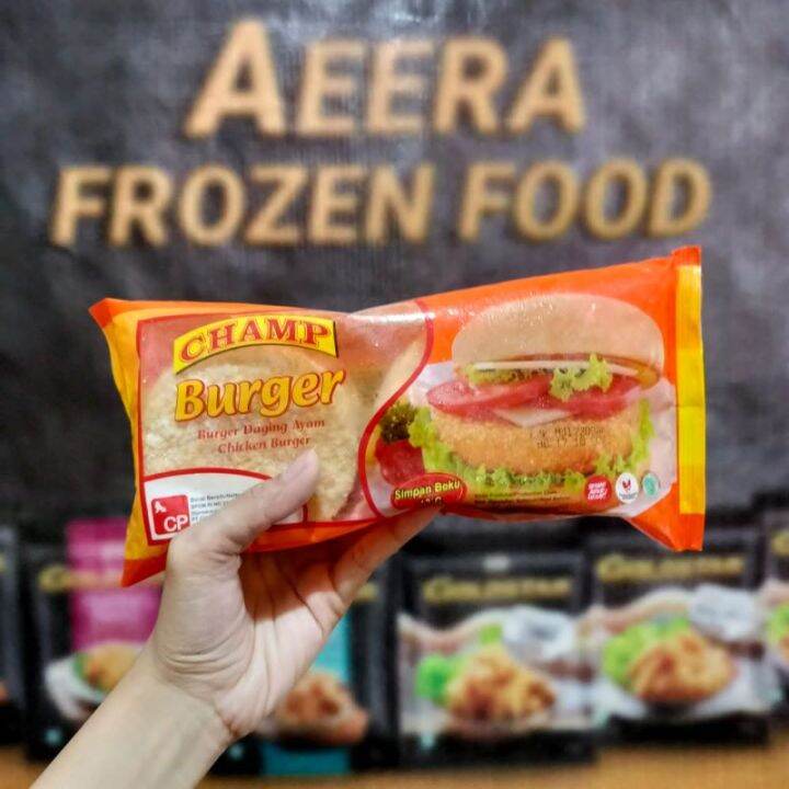 Champ Burger Daging Ayam 315Gr | Lazada Indonesia