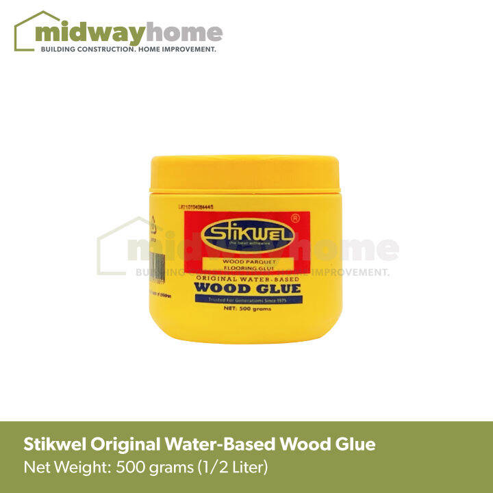 Stikwel Original Water-Based Wood Glue - 500 grams (1/2 Liter) | Lazada PH