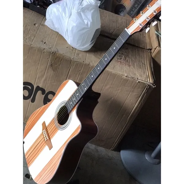 【Quick delivery from Manila】Lumanog 41 inch Senior Size Acoustic Guitar ...