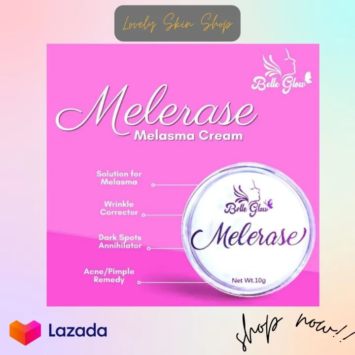 Melerase melasma cream by belle glow | Lazada PH