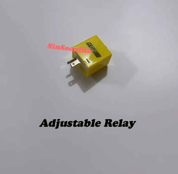 Universal KOZI LED YELLOW Mini Signal Assy / Adjustable Relay #mini ...