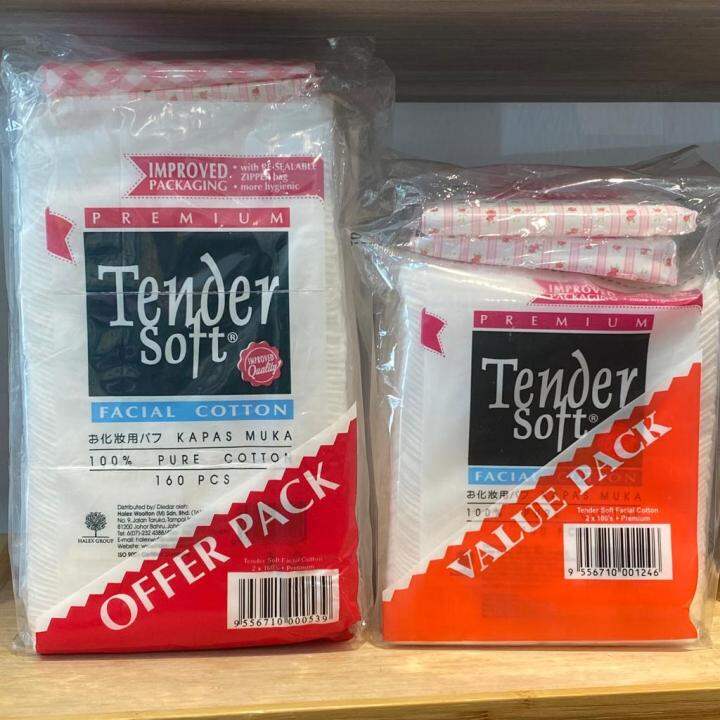 Tender Soft Kapas Muka Facial Cotton | Lazada