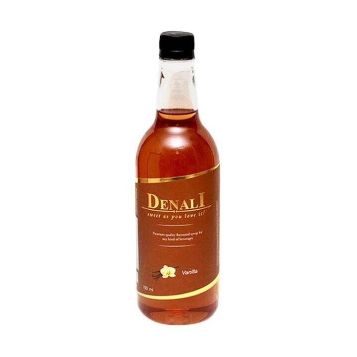 Syrup Denali Rasa VANILLA 750 ml Premium Sirup Flavoured Vanila Minuman ...