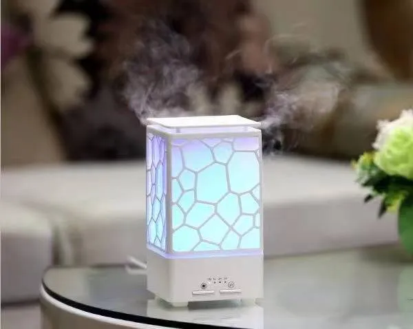 Blue Water BW720 Water Cube Ultrasonic Aroma Diffuser Air Humidifier ...
