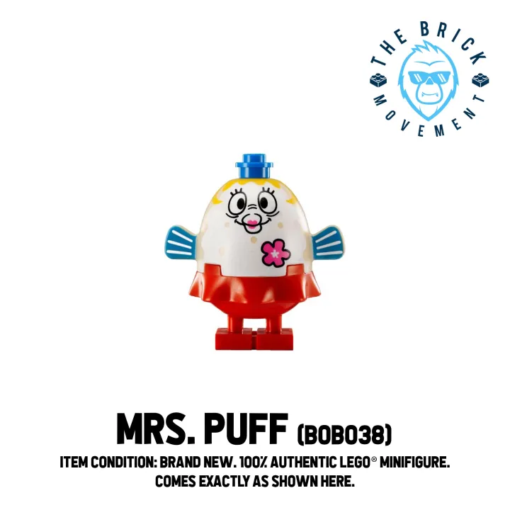 LEGO® SPONGEBOB Mrs. Puff Minifigure | Lazada PH
