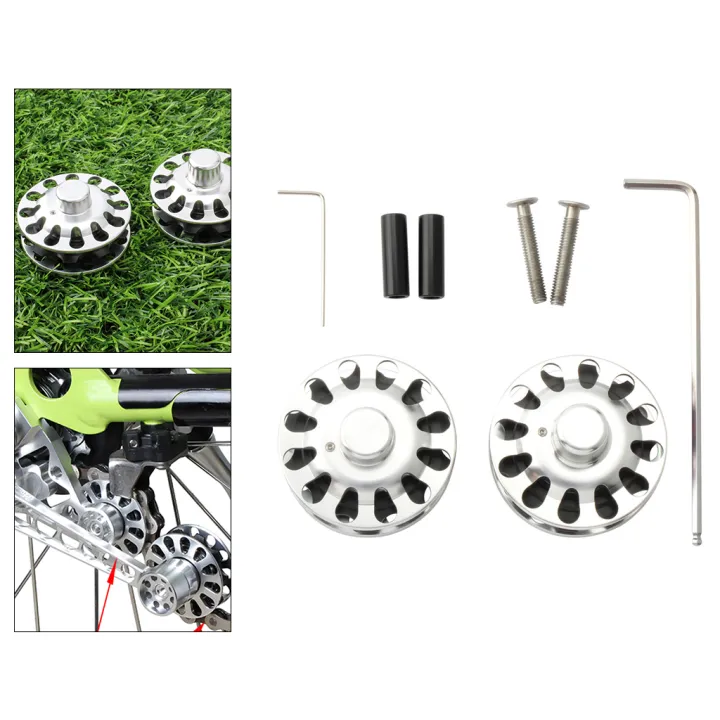 Flameer Derailleur Belakang Sepeda, Sepasang Tensioner Rantai Sepeda ...