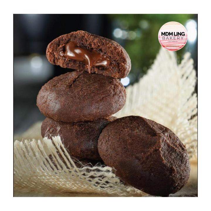 Mdm Ling Bakery Molten Chocolate Cookies 360G | Lazada Singapore
