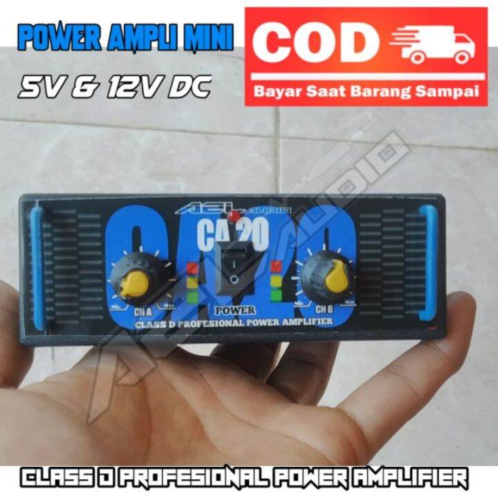 ampli mini 12v stereo dan 5v | Lazada Indonesia