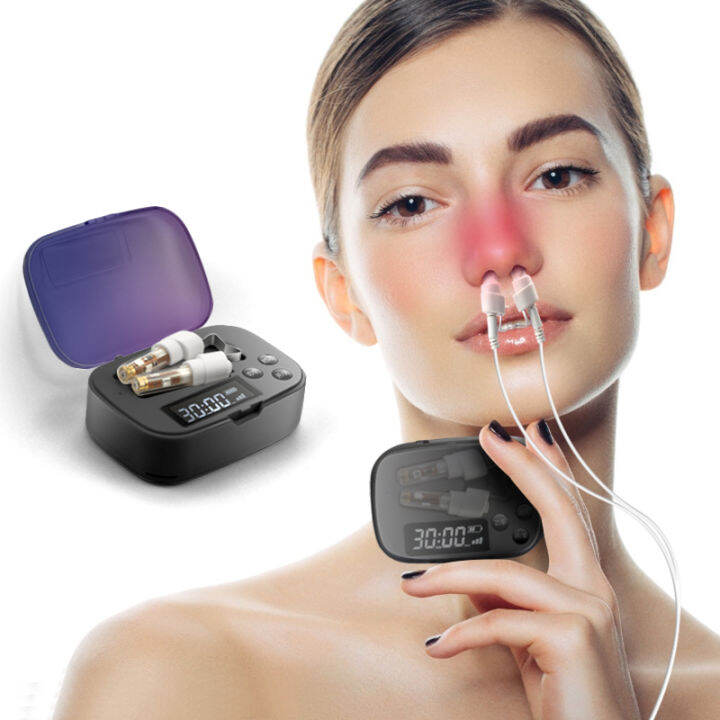 LASTEK All-in-1 Rhinitis Physiotherapy,Red infrared light for nose ...