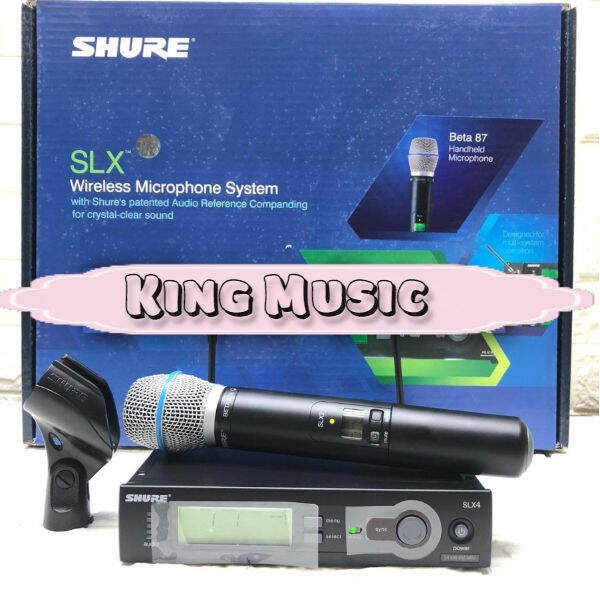 mic wireless shure slx24 slx 24 beta58 single mic | Lazada Indonesia