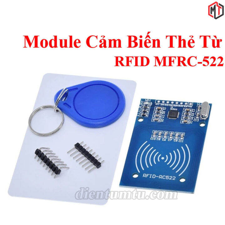 Module Cảm Biến Thẻ Từ RFID MFRC-522 RC522 | Lazada.vn