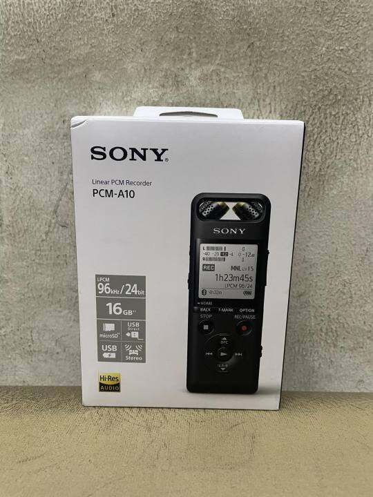 SONY PCM-A10 LINEAR VOICE RECORDER | Lazada PH