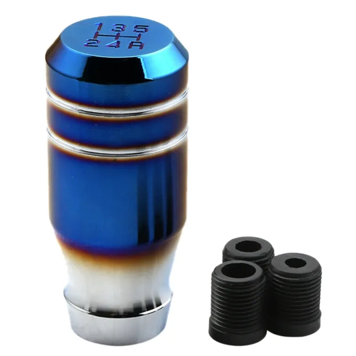 3นิ้วเจ้าสาว Burnt Blue Universal Car 5 Speed เกียร์คันเกียร์การเปลี่ยน ...