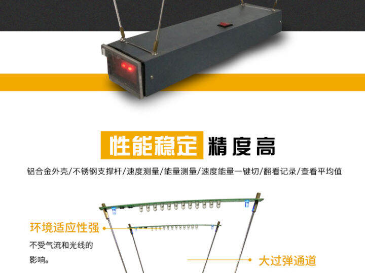Slingshot Velocimeter High-precision Initial Velocity Kinetic Energy ...