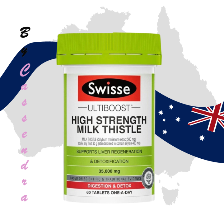 Swisse High Strength Milk Thistle (60Tablets) | Lazada