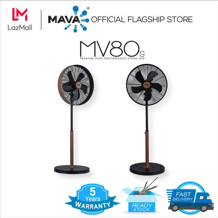 MAVA MV80s Powerful long-range Stand Fan | Lazada
