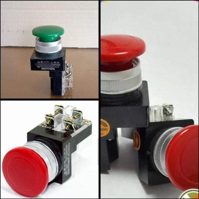 Push Button Emergency CRE-30M1* R/G New Model CR307-1 | Lazada Indonesia