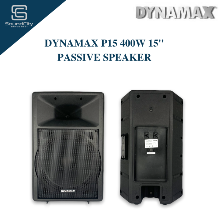 DYNAMAX P15 400W 15'' Passive Speaker | Lazada