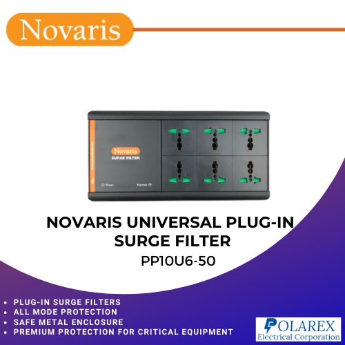 Novaris Plug-in Surge Filter PP10-U6-50 TVSS SPD | Lazada PH