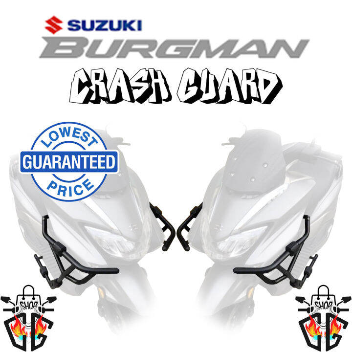 SUZUKI BURGMAN STREET 125 - Half Crash Guard Heavy Duty COD
