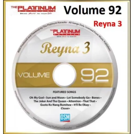 speaker speakers home theaters Platinum New Reyna 3 Volume 92 Update CD ...