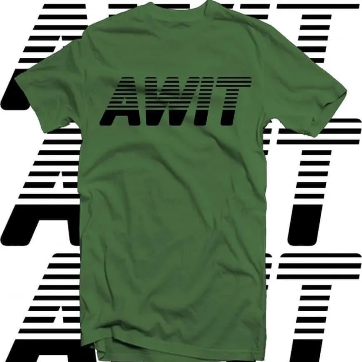 AWIT SHIRTS UNISEX | Lazada PH: Buy sell online with cheap price ...