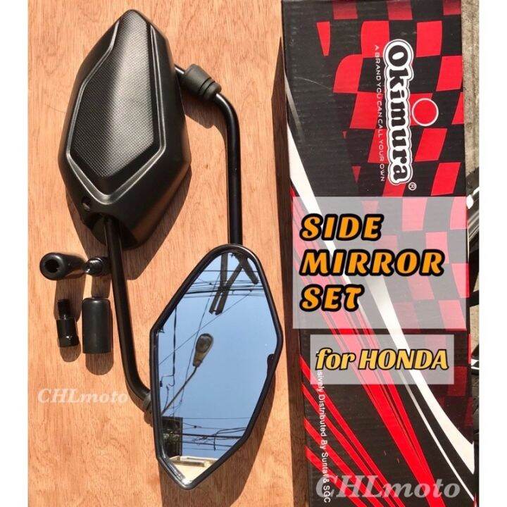 Lighttools HONDA Stock Design Side mirror YAMAHA Motors (CLICK 125i ...